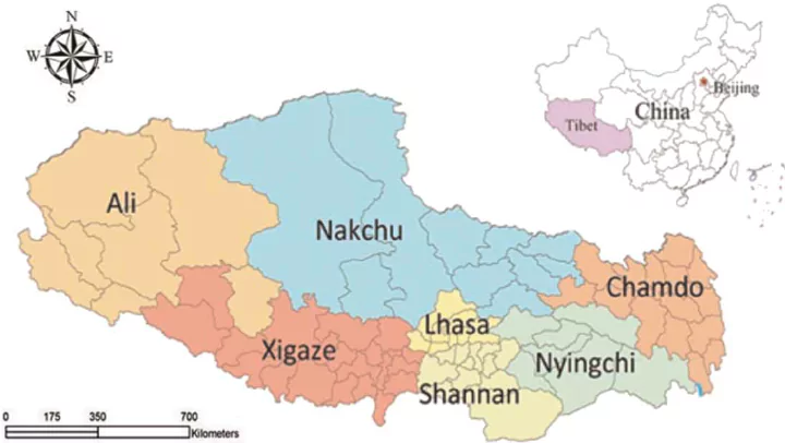 Tibet Autonomous Region, China - Places to visit